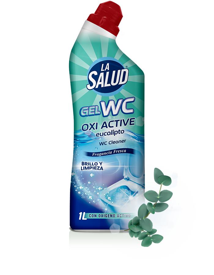 La Salud Eucalyptus WC Gel OXI ACTIVE 1L (12 units)
